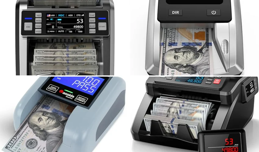8 Best Automatic Money Counters with Counterfeit Alarm
