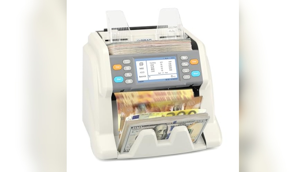 Best Commercial Grade Cash Counter With Accuracy Sensor for Businesses