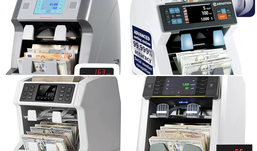 6 Best High-Speed Money Counters for Banks Revealed